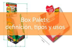 Box Palet - Box Palets Expositor de Carton- Garoo